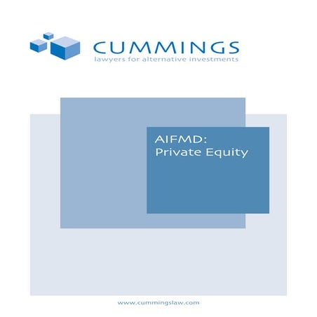 AIFMD - Private Equity | PDF