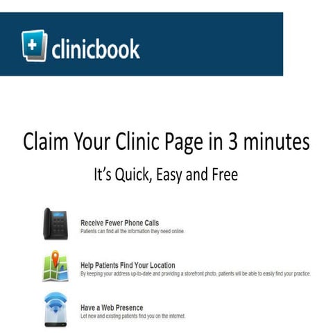 Claim Clinic Page | PPTX