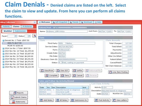 Claim worklist-gallary | PPT