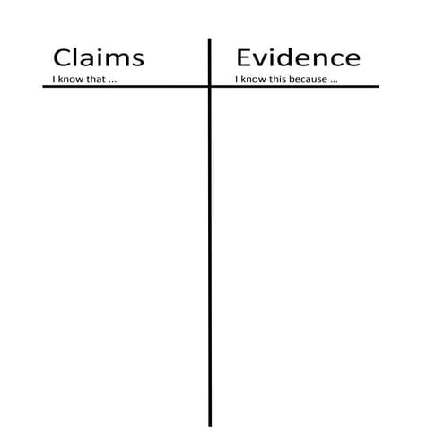 Claims Evidence Page | DOC