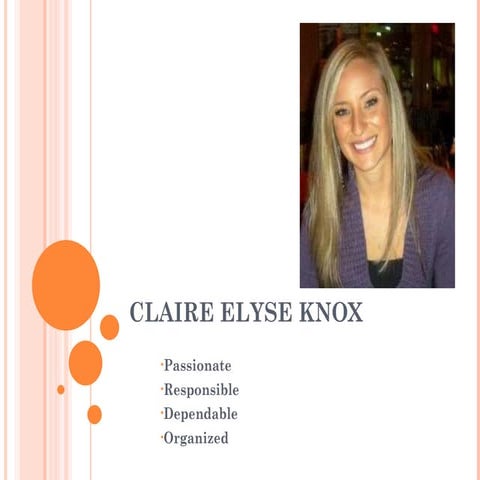 Claire Elyse Knox | PPT