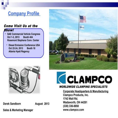 Clampco Products, Inc. - Diesel Progress Supplier Connection | PPT