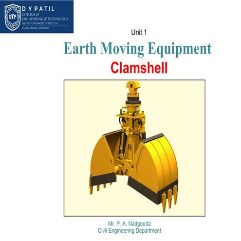 CLAMPSHELL- CONSTRUCTION EQUIPMENT.pptx