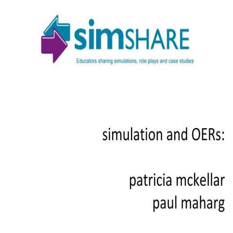 OER10 Simshare Slides | PPT
