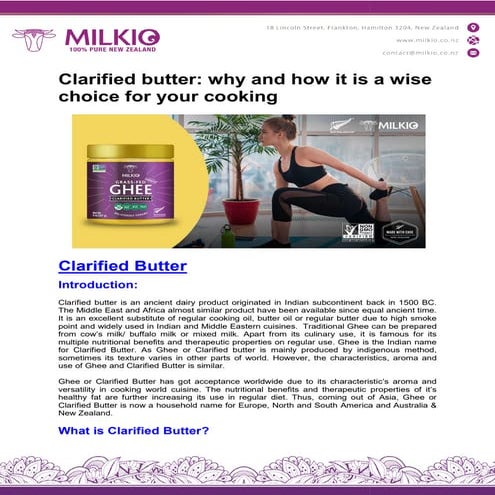 Clarified butter | PDF