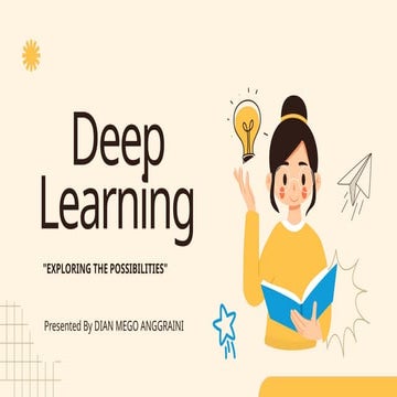 Clarify Deep Learning in education, DEEP LEARNING IS THE WAY TO REACH ...