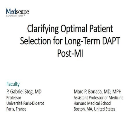 Clarifying Optimal Patient Selection for Long-Term DAPT Post-MI.pptx
