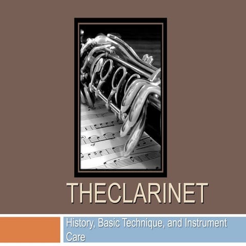 Clarinet Power Point | PPTX