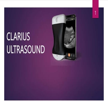 CLARIUS ULTRASOUND.pptx