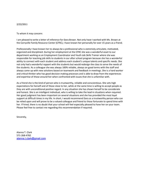 ERASMUS LETTER OF REFERENCE JESSICA GARCIA LUCAS PDF | PDF