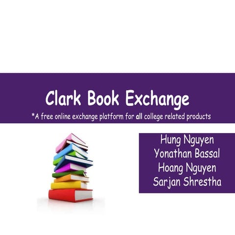 Clark Book Exchange | PPTX