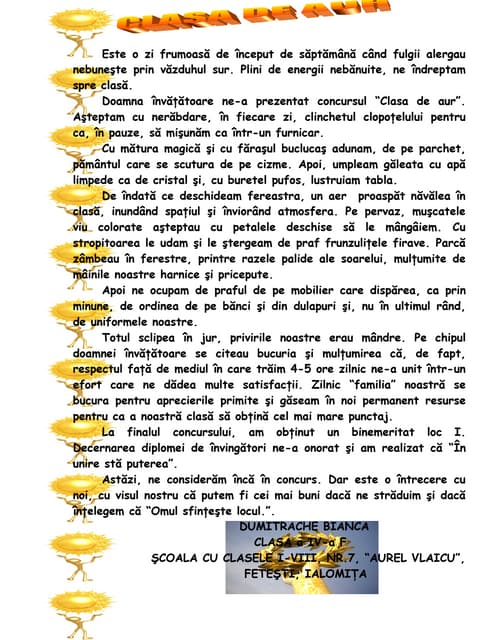 Scenariu -balul bobocilor | DOCX