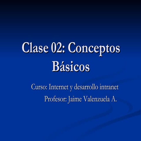 Clase 02 Conceptos BáSicos | PPT | Computer Networking | Computing