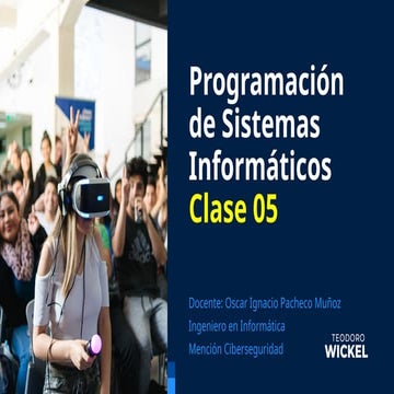 Clase 06 de Programacion en la Informatica | PPTX | Programming ...