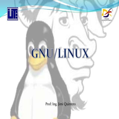 Clase 1 -introduccion a linux | PPTX