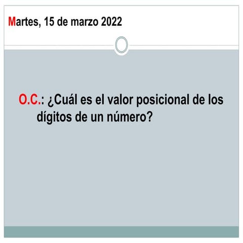 Quinto básico Clase 01 identificar y representar valor posicional y ...