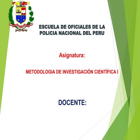 CLASE 1 MIC.ppt todo sobre la investigación | PPT