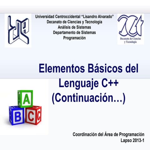 Clase 2 Estructuras de Control | PPTX | Programming Languages | Computing