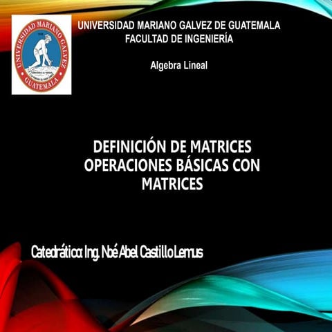 Clase 3. Operaciones Basicas con Matrices 27-07-24.ppt