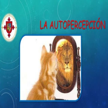 Clase 3 la autopercepción