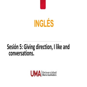 Session 05 de ingles - para aprender ingles | PDF