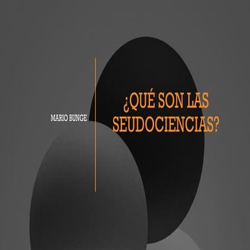 Qué son las seudociencias. Categorias y caracteristicas | PPTX