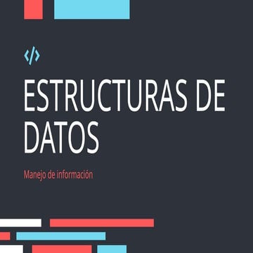 Estructuras de Datos Python Santiago Chavez Hernandez 205 | PPTX