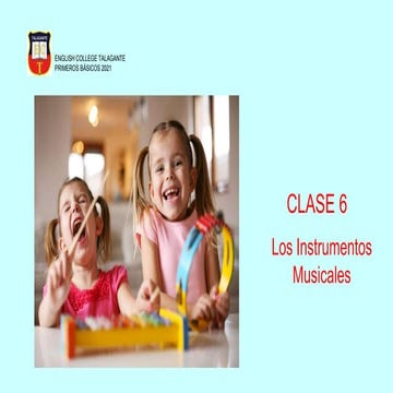Clase 6 instrumentos musicales.pptx..... | PPTX