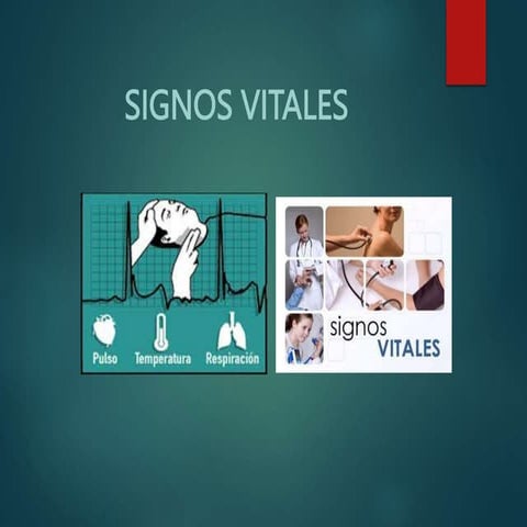 Práctica médica I CLASE 3. SIGNOS VITALES | PPTX