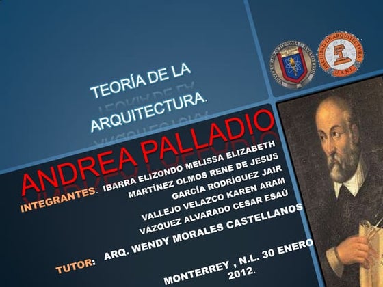 Andrea Palladio Villa Rotonda Ppt