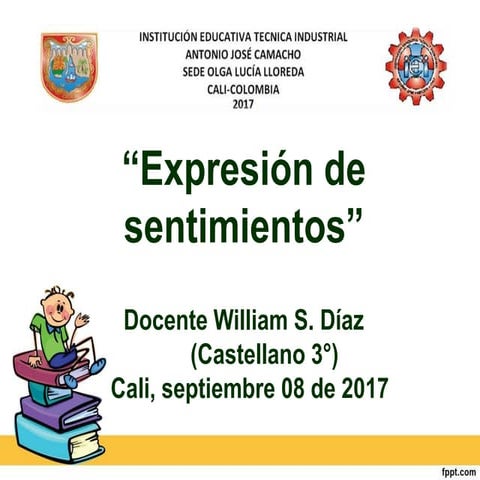 Clase castellano 3°-09-08-17_expresión de sentimientos | PPTX