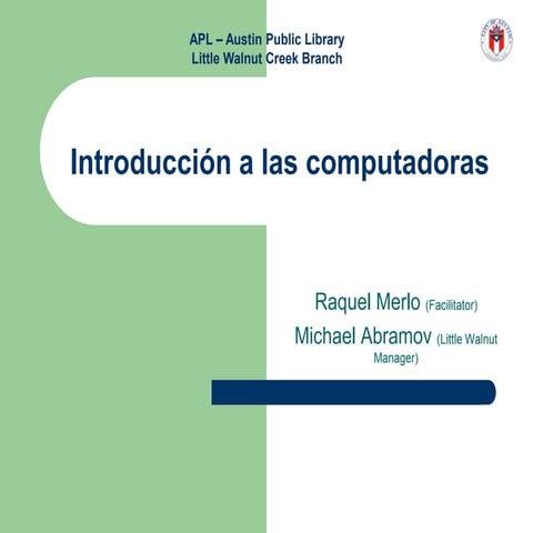 Clase De Computadora | PPTX