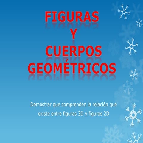 Clase de figuras y cuerpos geometricos | PPTX