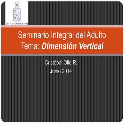Métodos de medición Dimensión Vertical Oclusal | PPTX