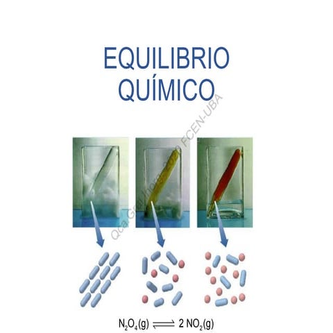 Equilibrio químico en sistemas semicerrados | PPTX