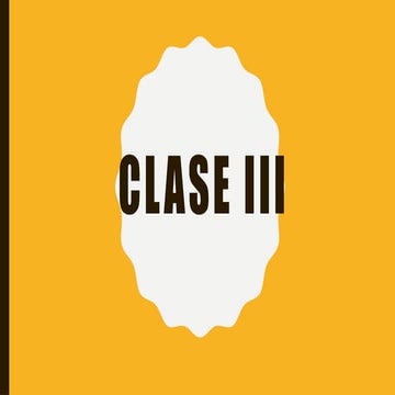 CLASE III...........................pptx