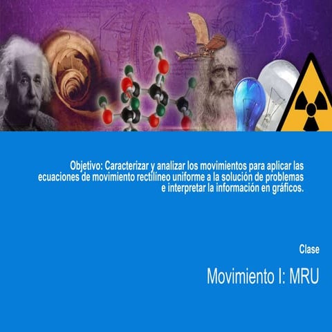 Clase Movimiento I, MRU.ppt. aceleración, | PPT | Physics | Science