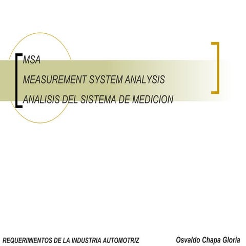 Clase Msa | PPT