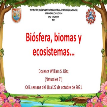 Clase naturales 3-18-22-21_biosfera-biomas-y-ecosistemas | PPTX