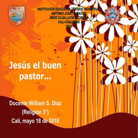 Clase religion 3-05-18-18_jesus el buen pastor | PPTX