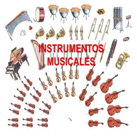 Clases de instrumentos musicales | PPTX