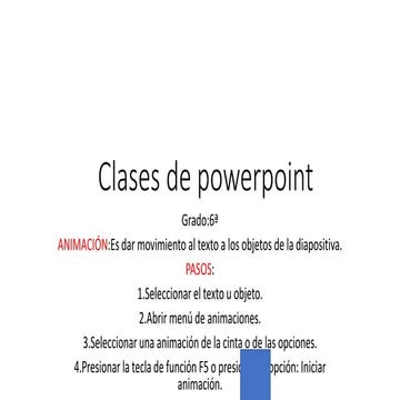 Clases de powerpoint.pptx - clases para octavo grado | PPTX | Technology & Computing