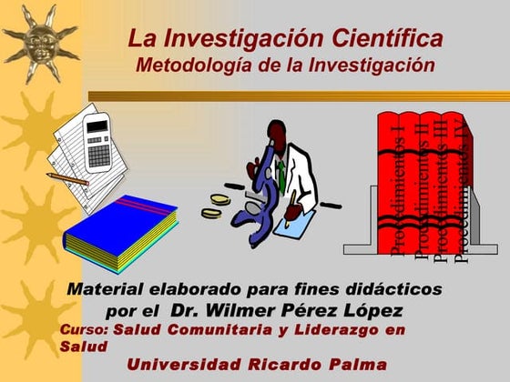 Diapositiva el metodo cientifico | PPT