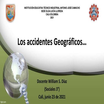 Clase sociales 3-06-23-21_accidentes geograficos | PPTX | Geography ...