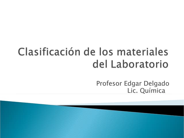 Materiales de laboratorio de Quimica | DOCX