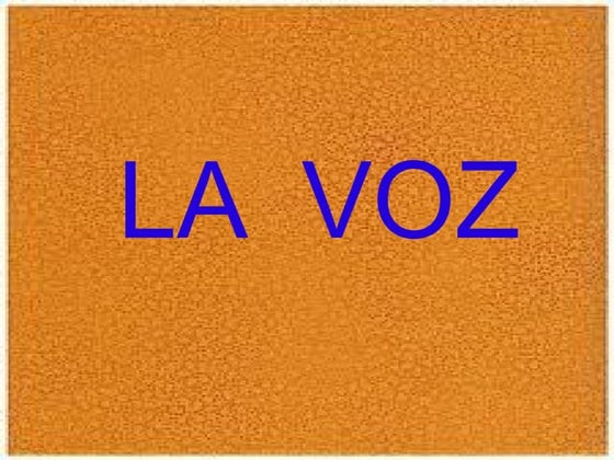 Clasificación de las voces | PPT