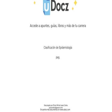 Estudios ecologicos Epidemiologia | PPTX