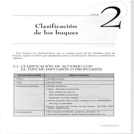 Clasificacion de los buques | PDF
