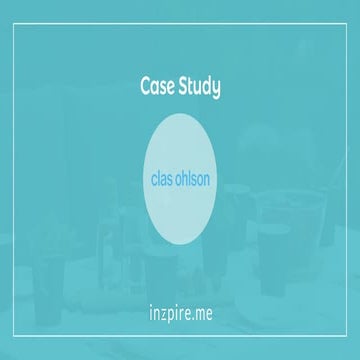 Clas Ohlson Case Study | PPT