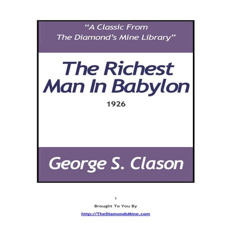 The Richest Man In Babylon.pdf